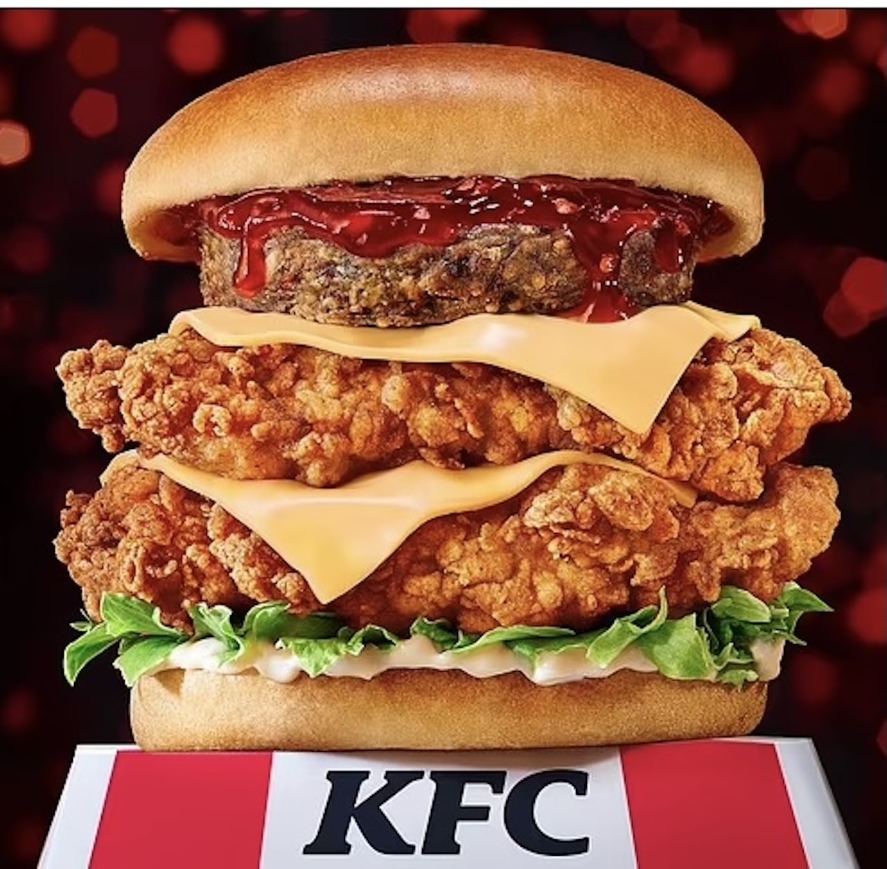 KFC réinvente la magie de Noël avec ses burgers inédits