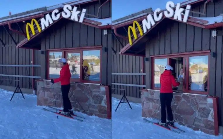 Mc Ski : le seul McDonald's au monde sur une piste de ski est en Suède