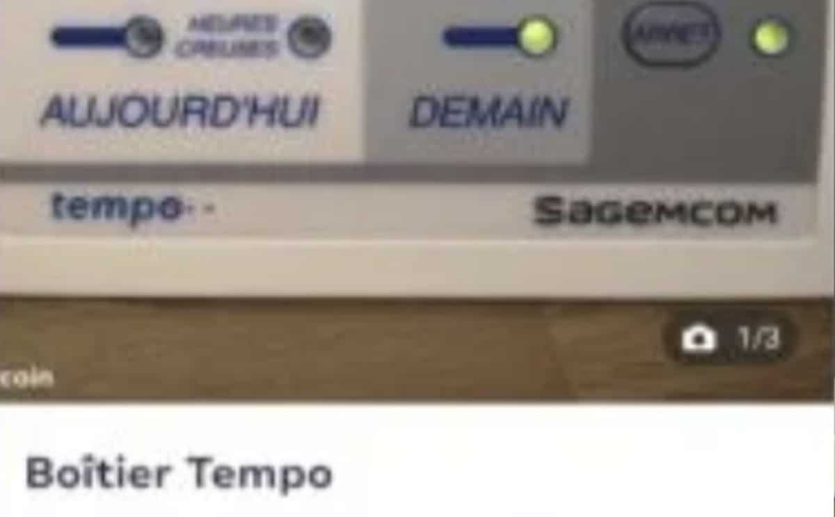 EDF : qu'est-ce que ces boîtiers Tempo vendus plus de 100 € sur Leboncoin