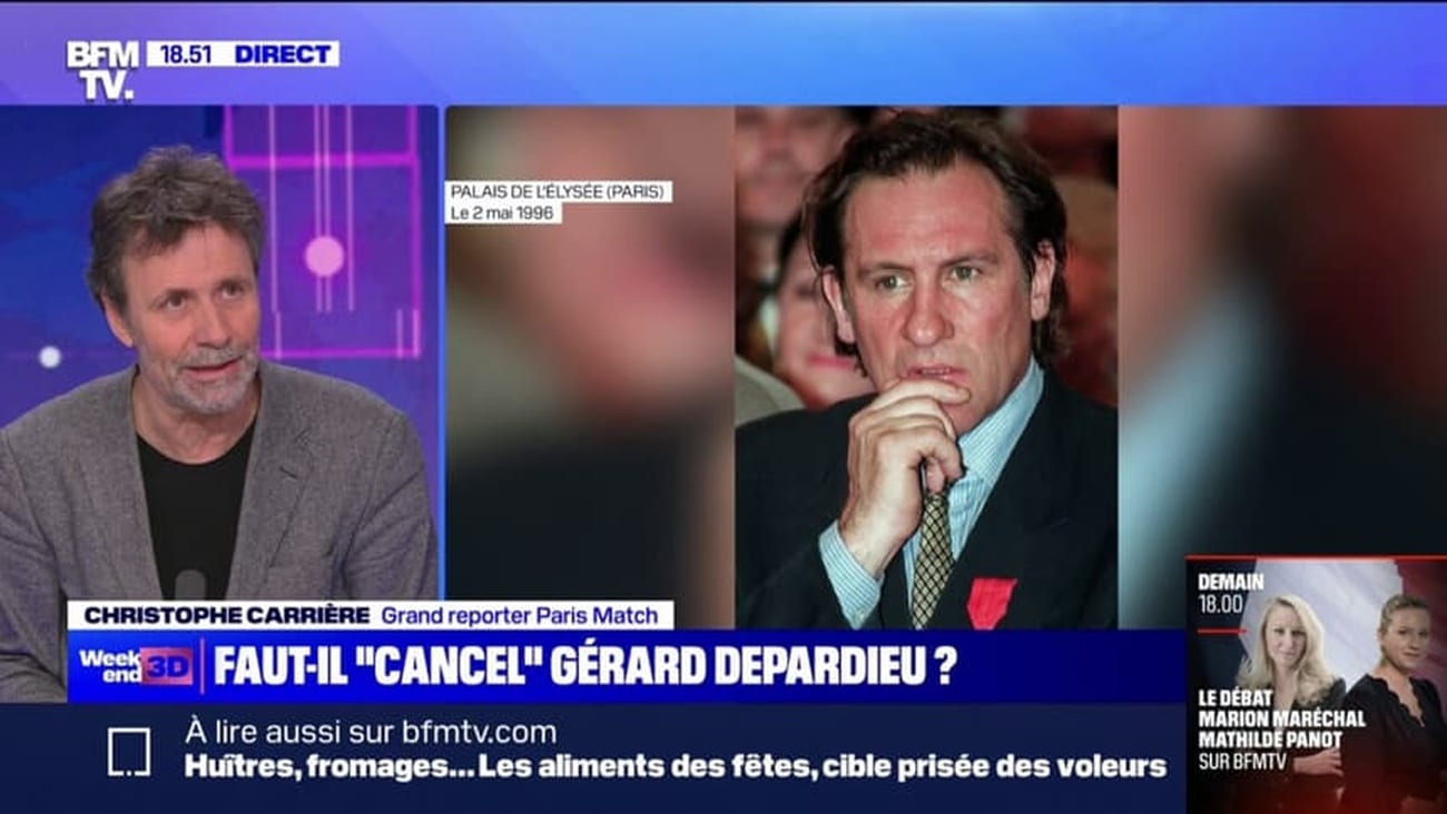 "Il m'attrape les parties intimes" : Gérard Depardieu accusé d ...