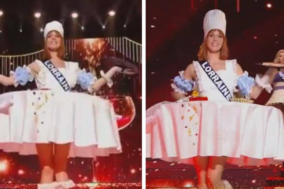 Miss France : Le créateur de la « robe-table » de Miss Lorraine répond ...