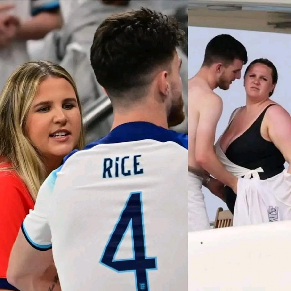 La femme du footballeur Declan Rice supprime ses photos Instagram, car ...