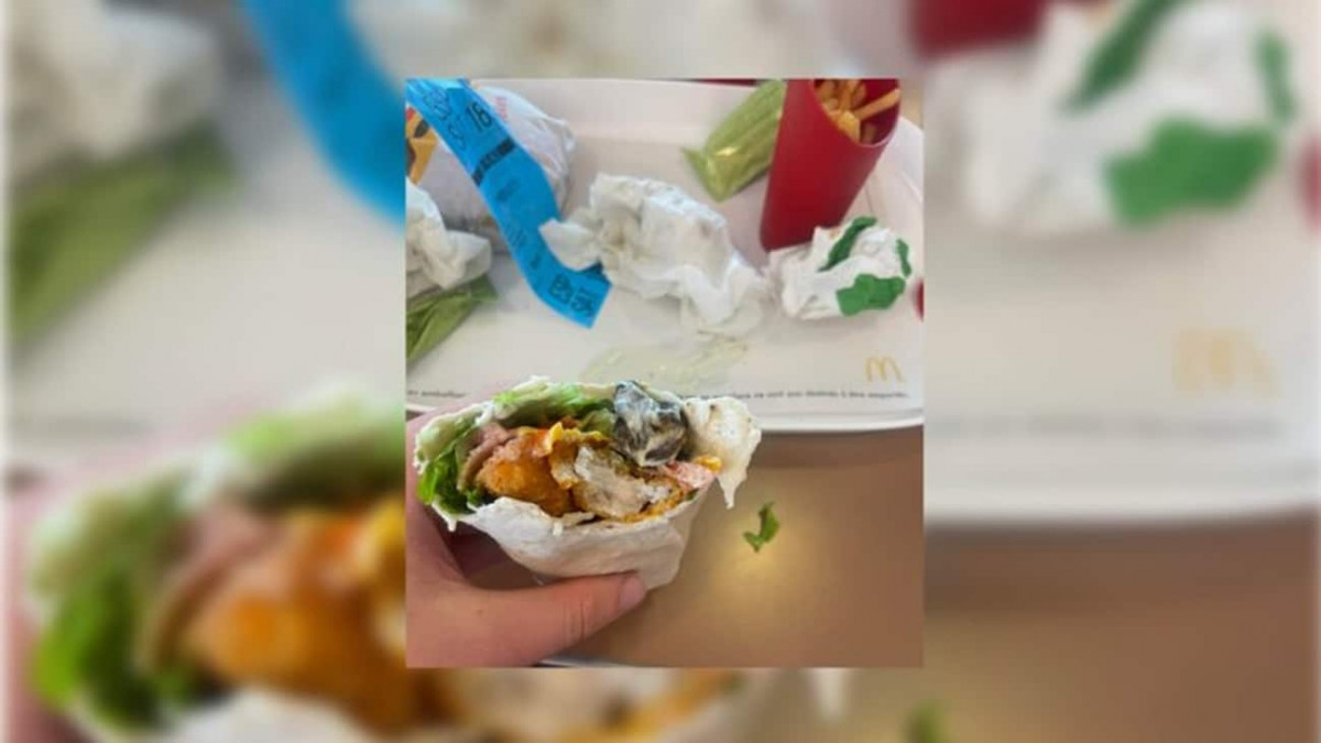 Il découvre un escargot dans son sandwich McDonald's