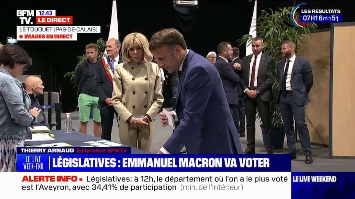 Brigitte Macron : cette bourde commise au moment de voter qui lui a ...