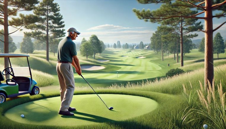 Blague du jour : Un retraité doit trouver un partenaire de golf