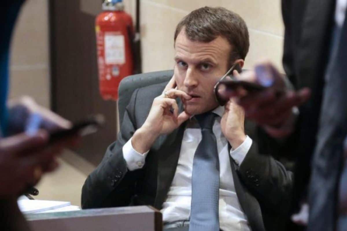 Emmanuel Macron : cette étonnante photo du président qui intrigue