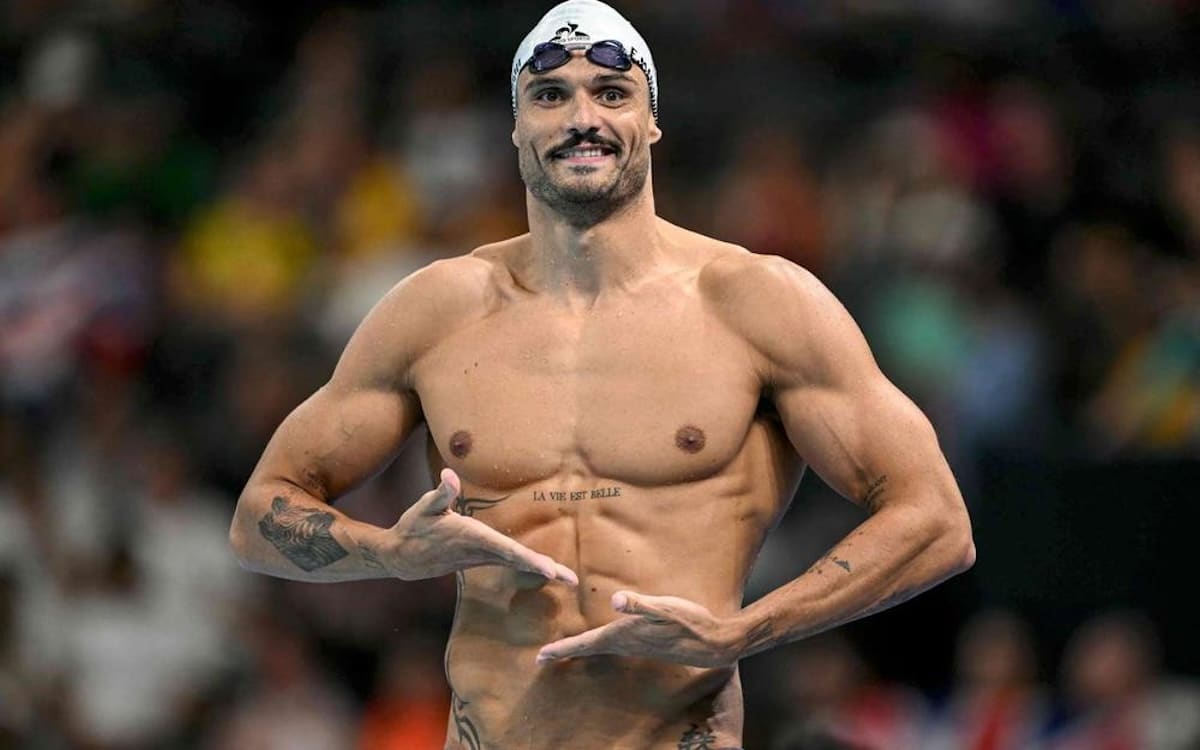 Florent Manaudou fait grimper la température avec son dernier selfie