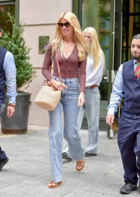 Claudia Schiffer et sa fille Cosima Violet : elles se ressemblent comme ...