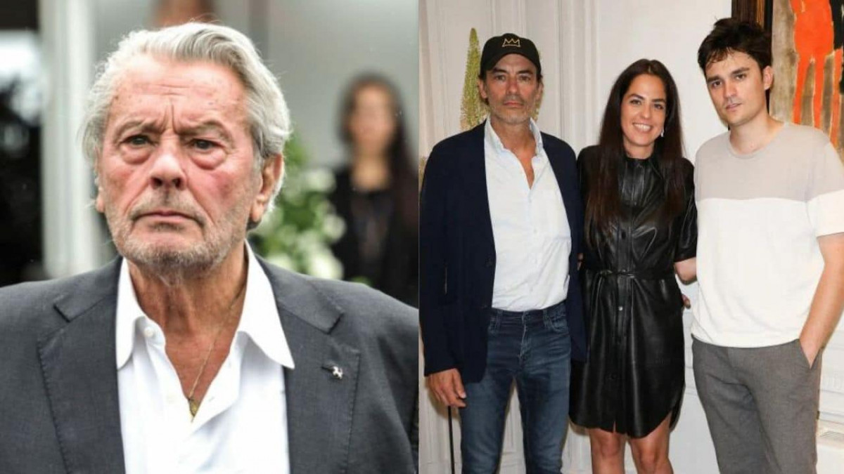 Héritage d'Alain Delon : la somme versée à ses trois enfants est enfin ...