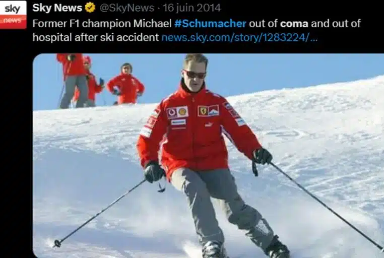 Michael Schumacher : c'est officiel