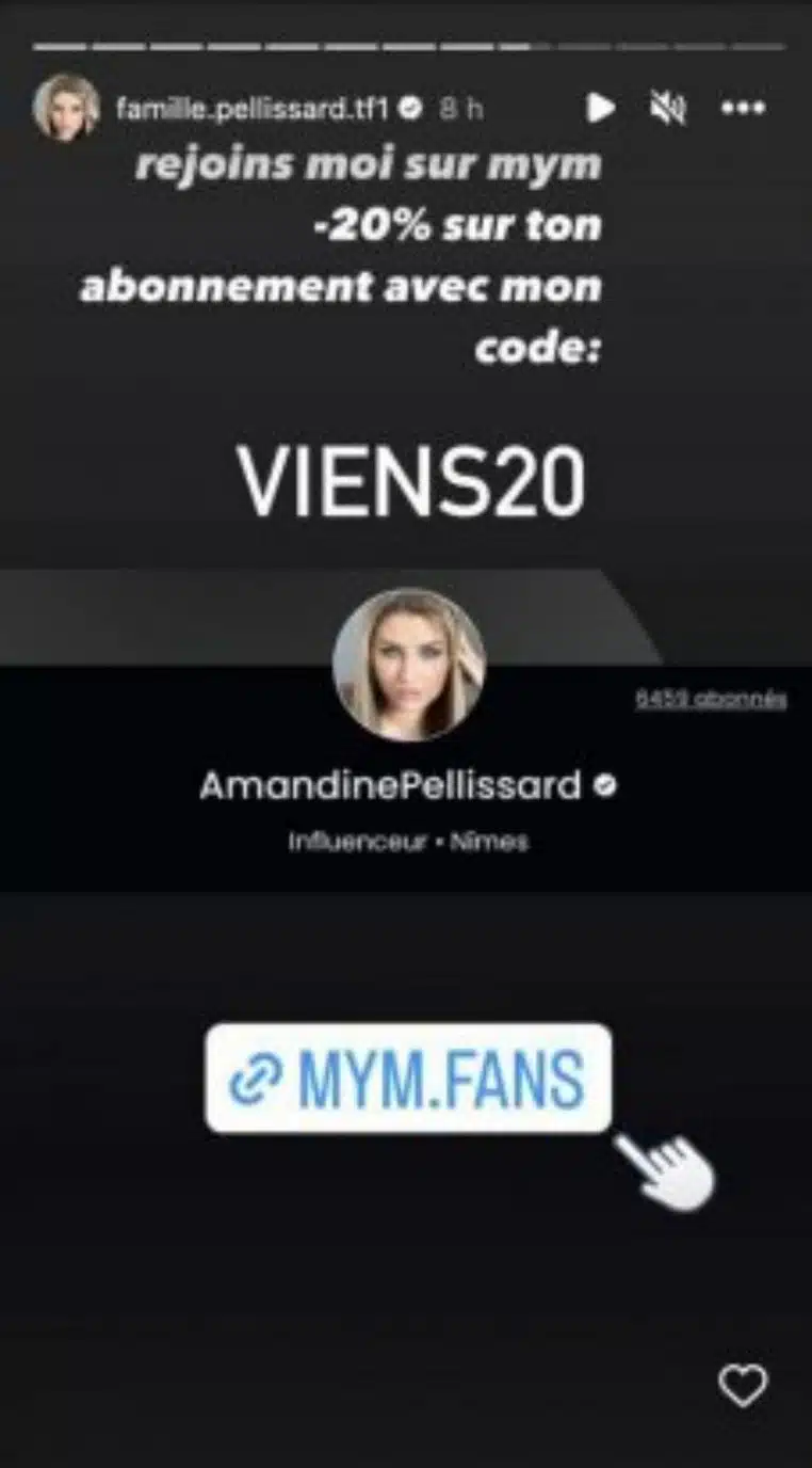 Amandine Pellissard fait une révélation inattendue sur sa vie de couple