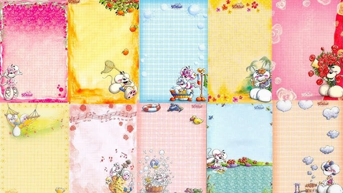 Bonne nouvelle : les célèbres feuilles Diddl sont de retour