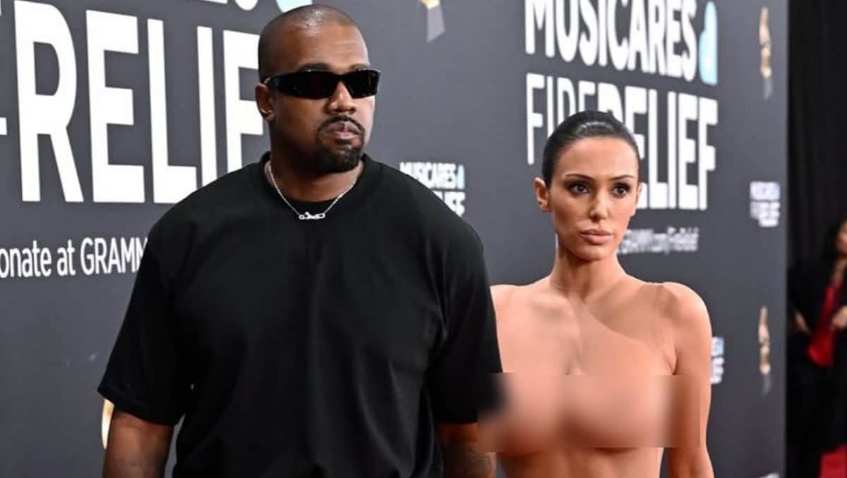 Kanye West et Bianca Censori expulsés des Grammy's : la jeune femme est venue nue...