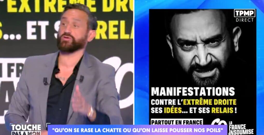 Indigné face aux affiches polémiques de LFI, Cyril Hanouna annonce porter plainte