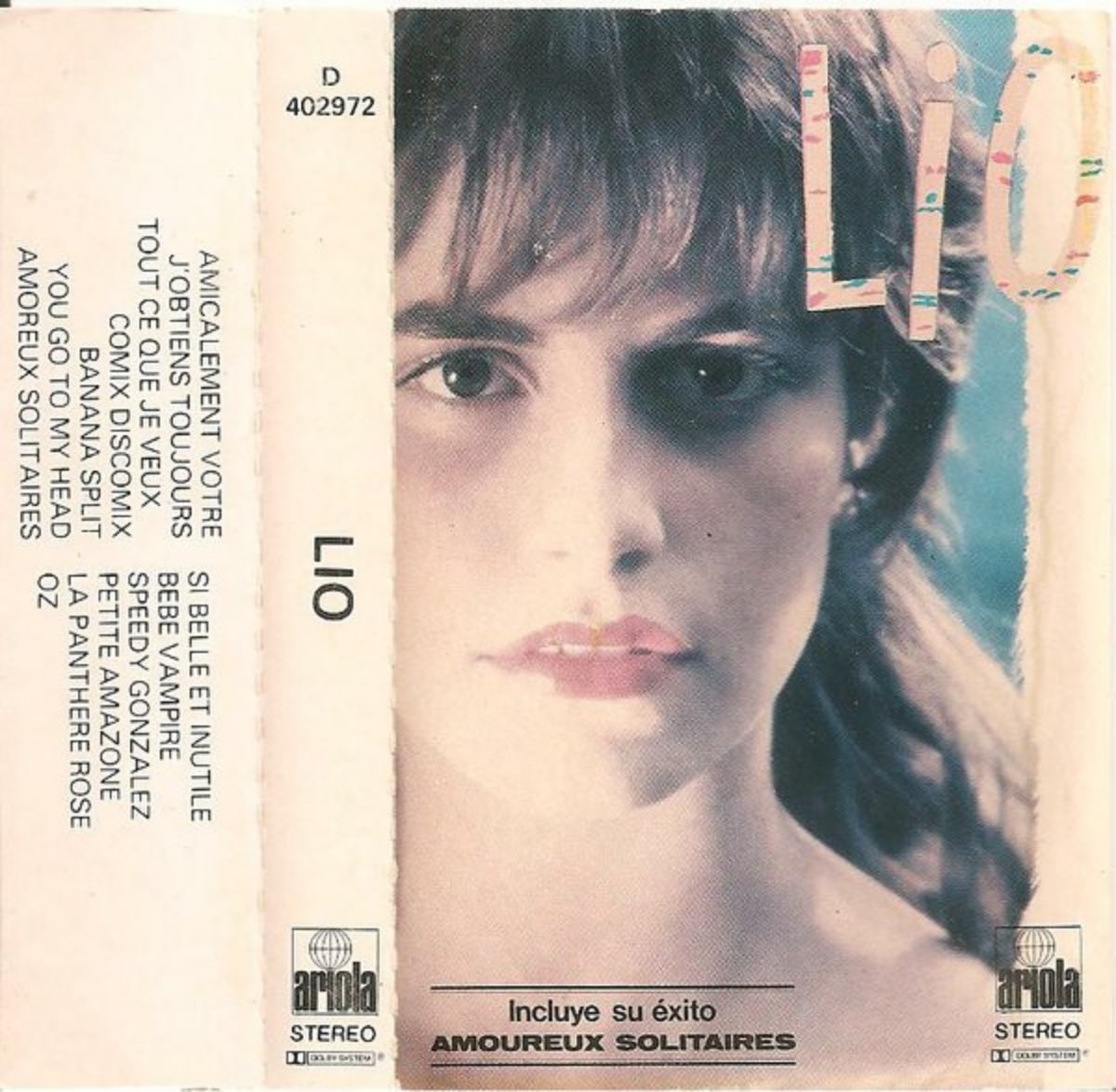 La chanteuse Lio ne va pas bien, voici ce que l'on sait