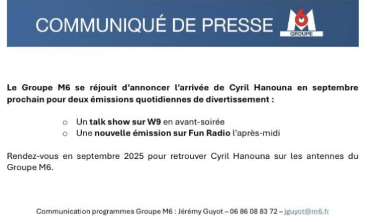 Cyril Hanouna : après TPMP, découvrez les chroniqueurs qui vont le ...
