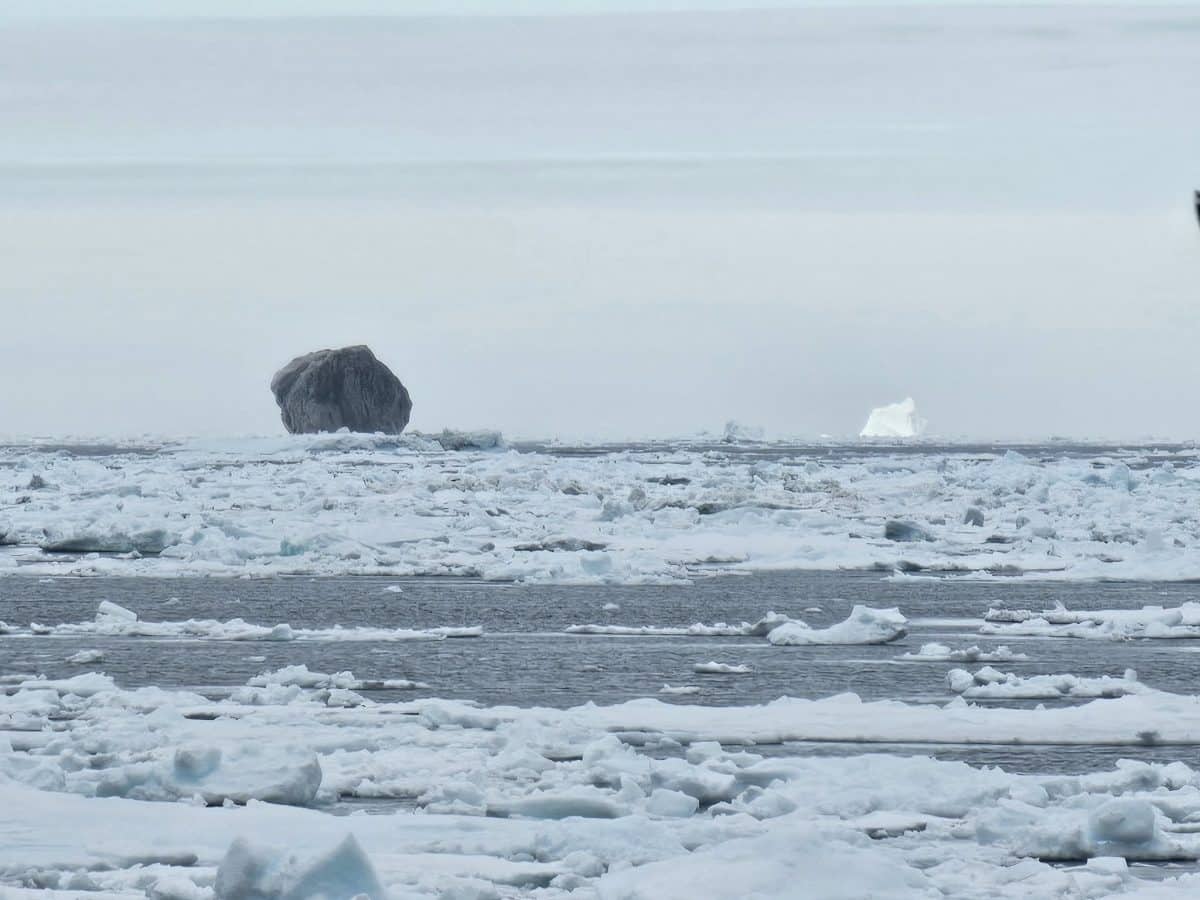 Un iceberg noir a été découvert par un pêcheur, les scientifiques n'ont ...