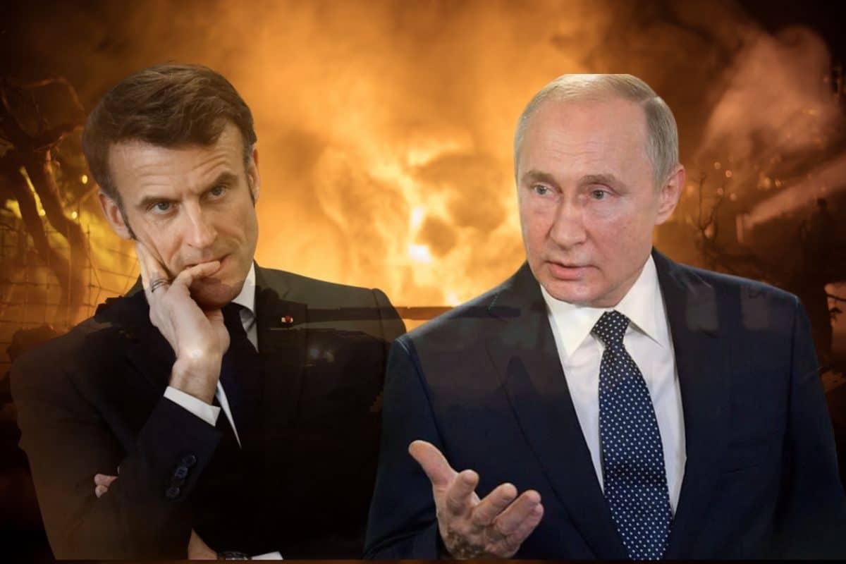 Emmanuel Macron a appelé Vladimir Poutine pour la première fois depuis ...