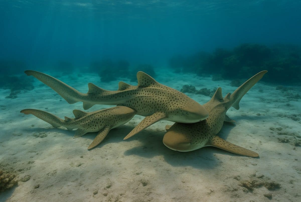 Trois requins filmés en plein accouplement en Nouvelle-Calédonie : des ...
