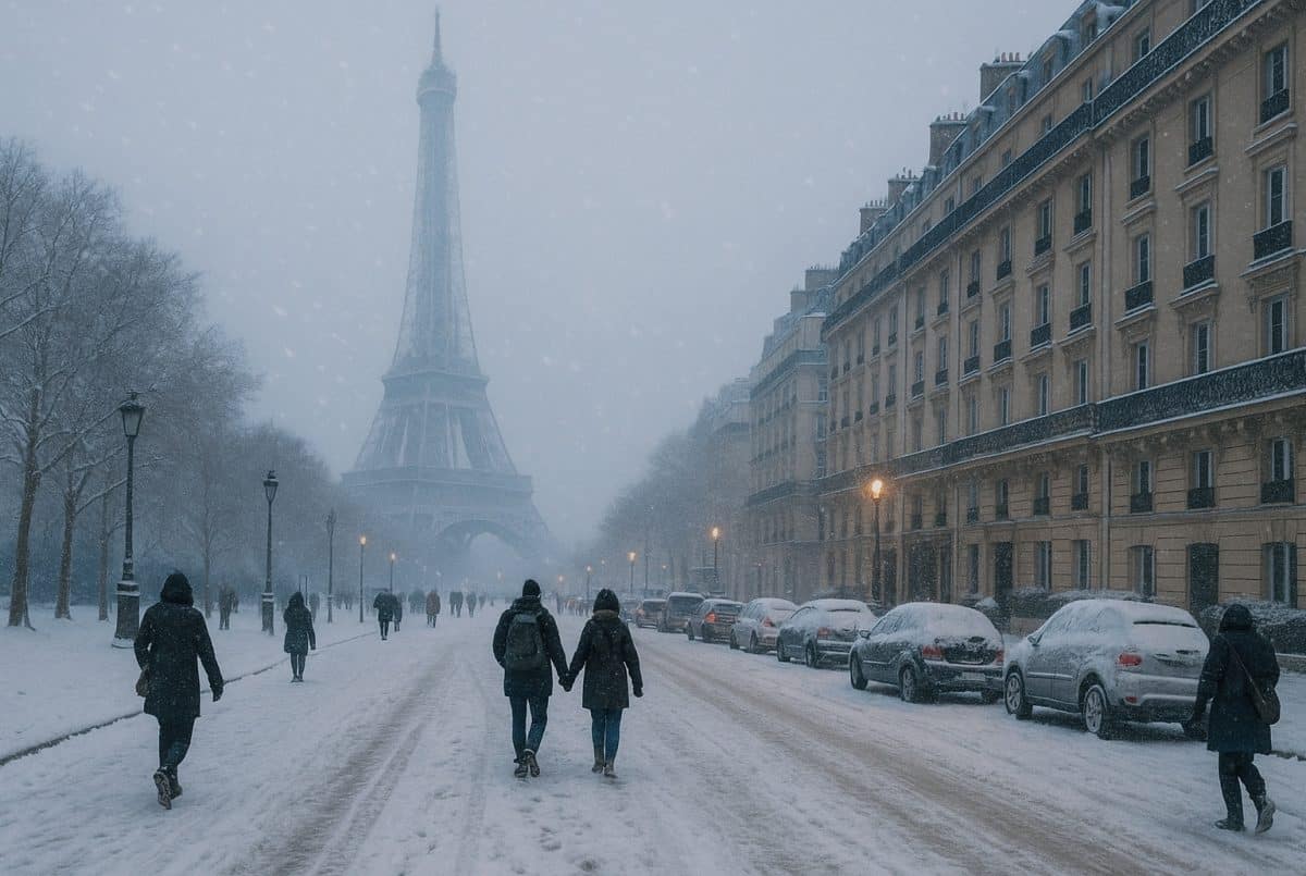 Neige en France : Paris, Normandie... voici où les flocons vont tomber ...