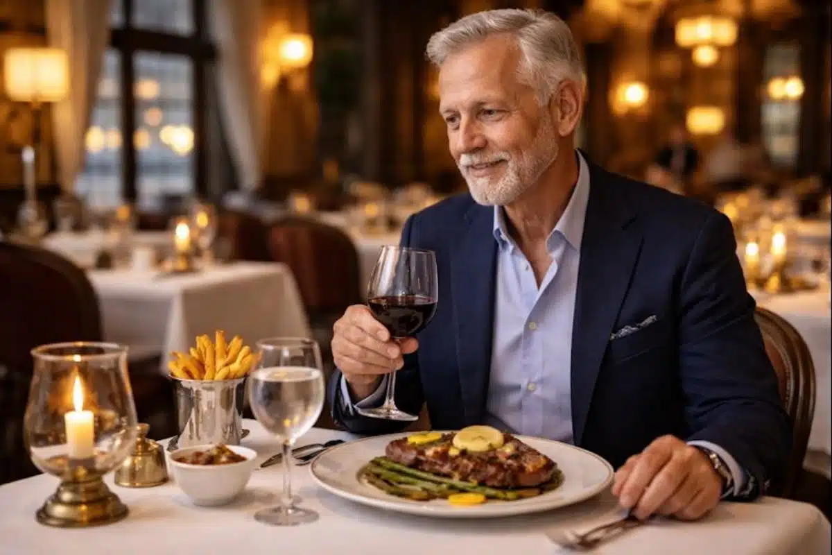 Blague du jour : Un homme s'offre un repas copieux dans un restaurant ...