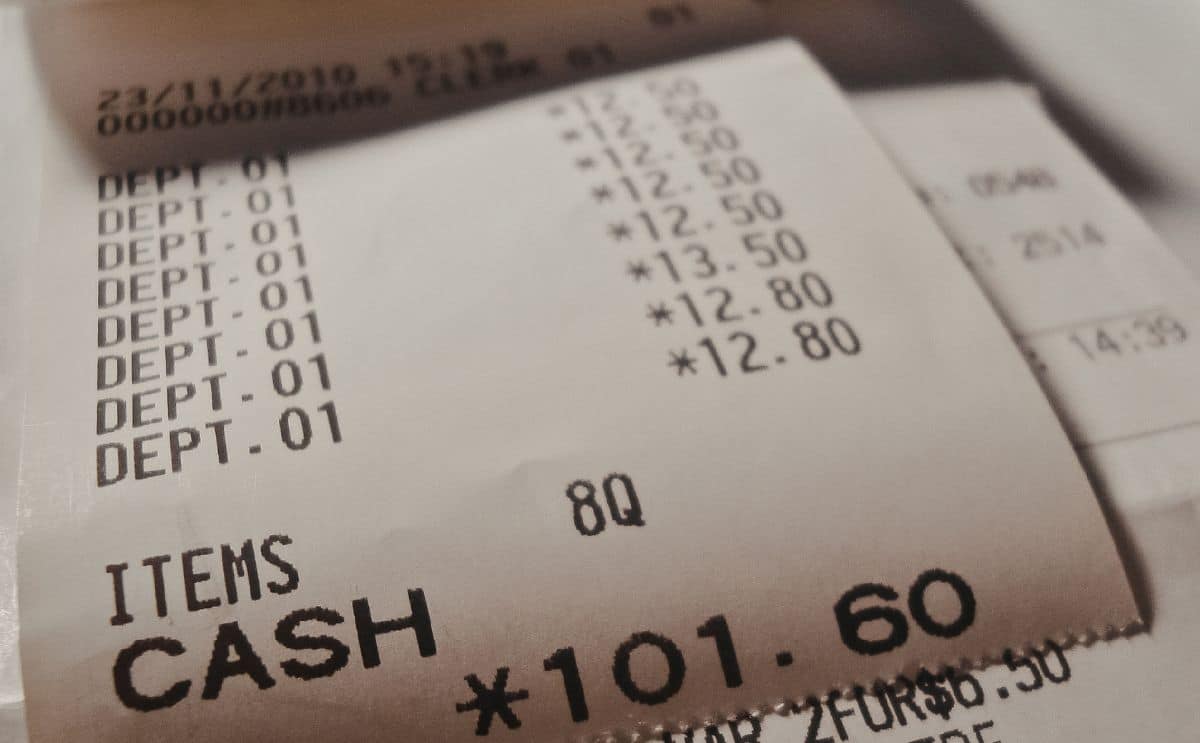 Ticket de caisse : cette ligne en bas que vous devez toujours vérifier ...
