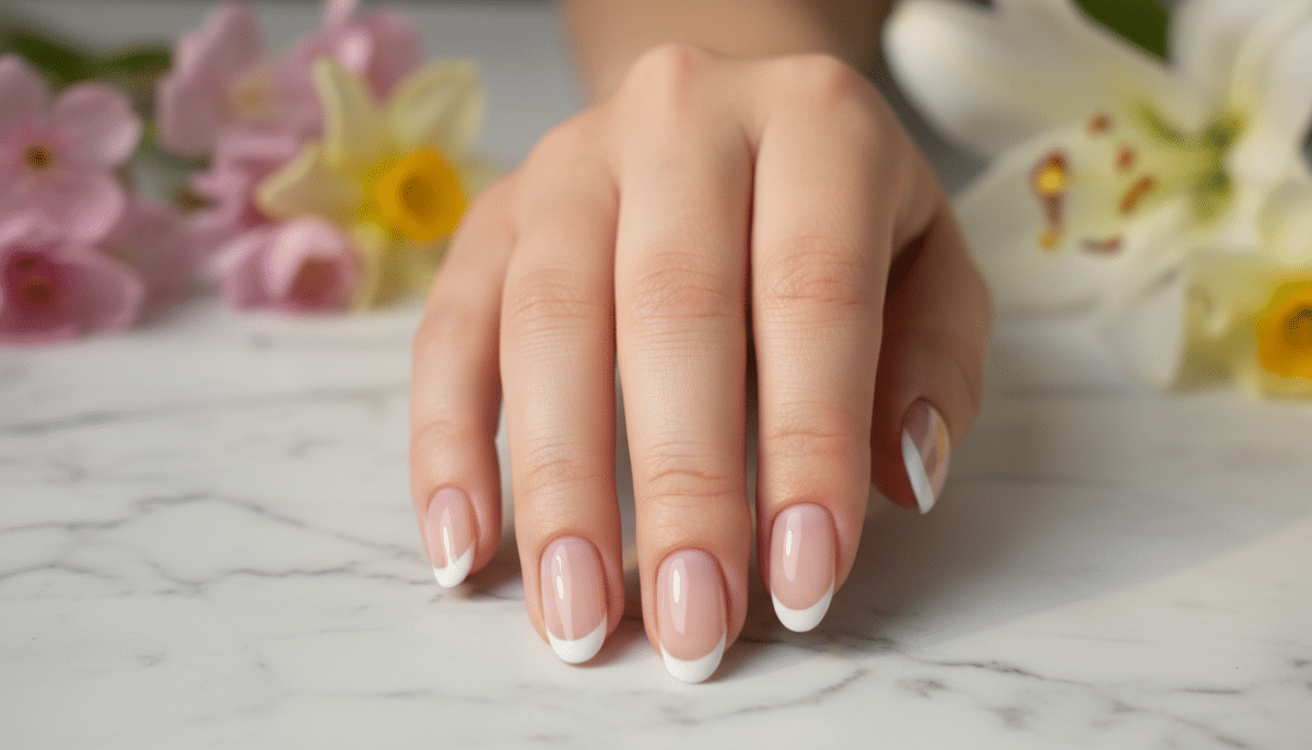 Adieu la French manucure classique : cette version quasi invisible ...