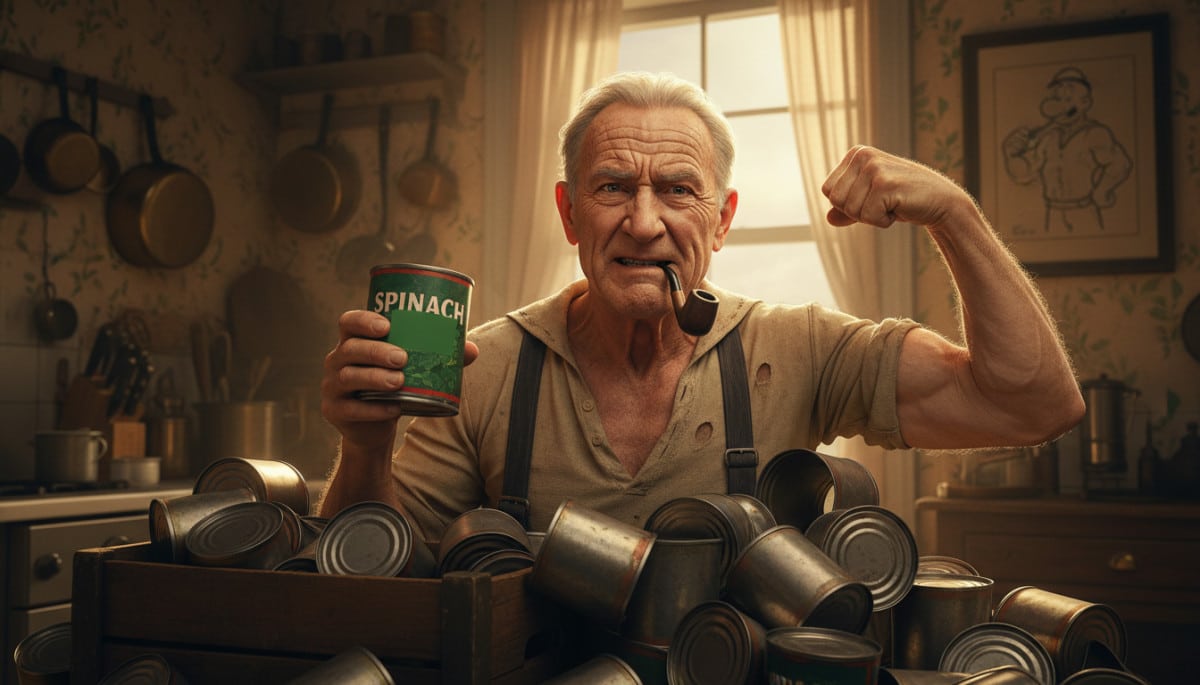 Manger des épinards pour avoir des muscles comme Popeye : la grande ...