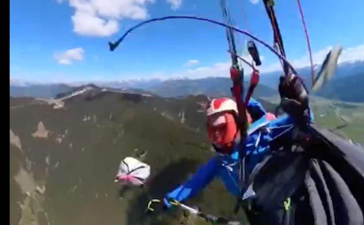 Drame dans les airs : une parapentiste percutée par un avion en plein vol