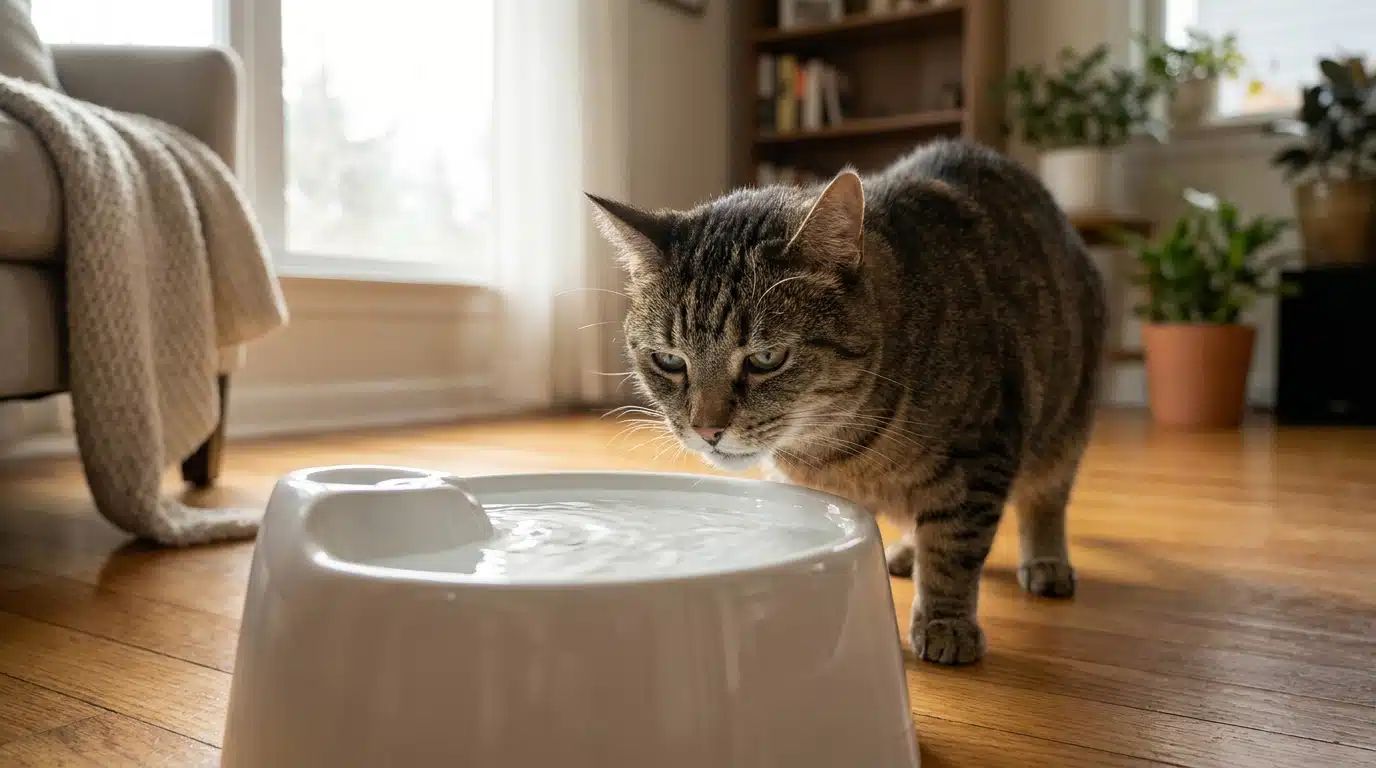 J'ai acheté une fontaine à eau pour mon chat : le jour où j'ai compris ...